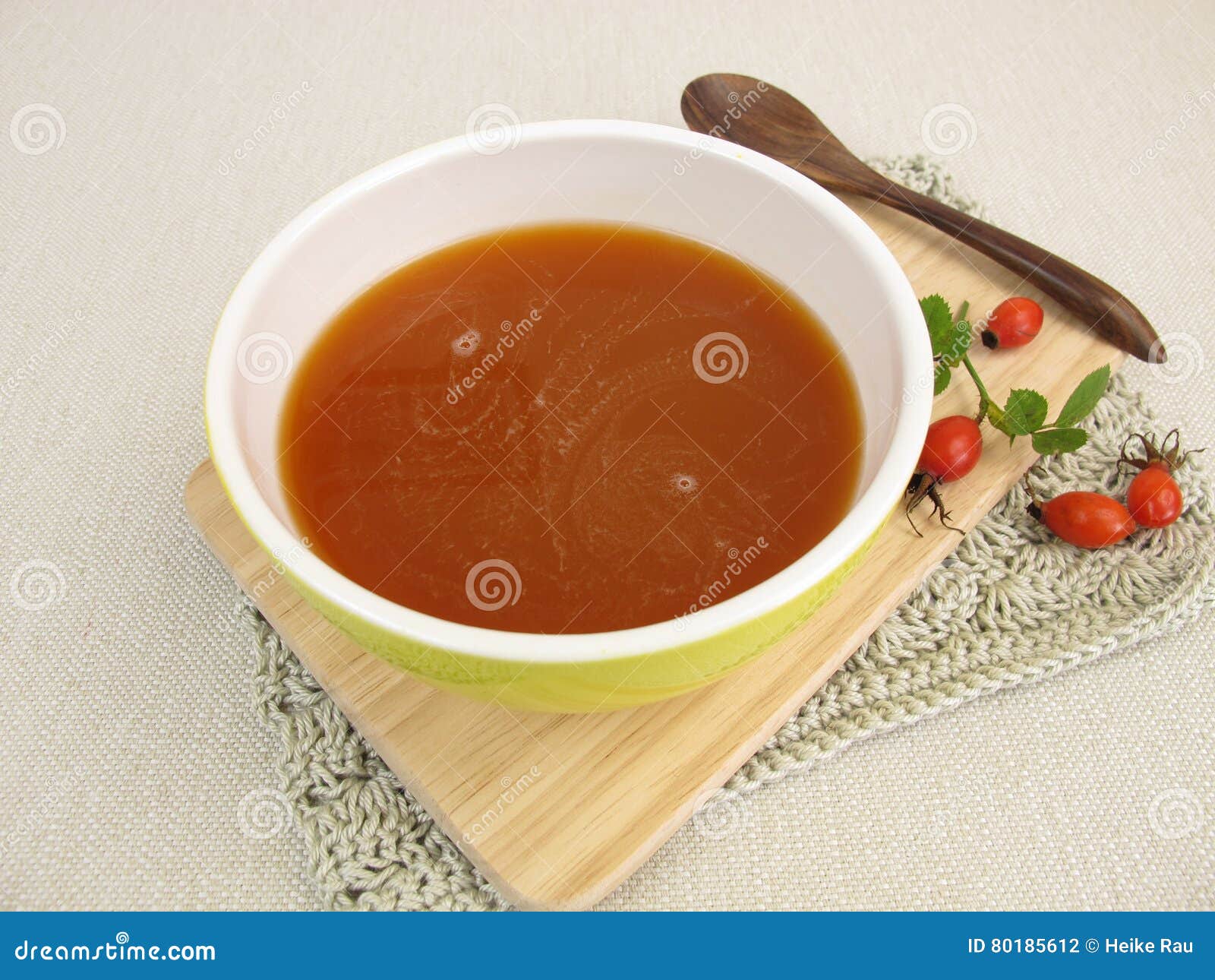 Homemade rose hip soup stock photo. Image of homemade - 80185612