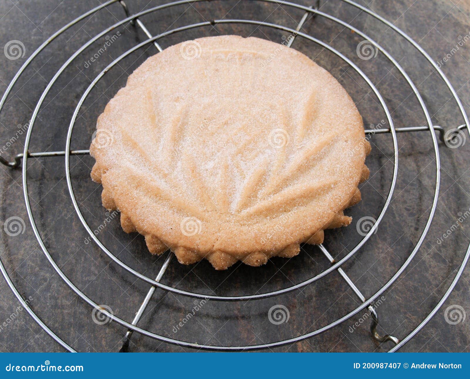 Homemade shortbread stock image. Image of shortbread - 200987407