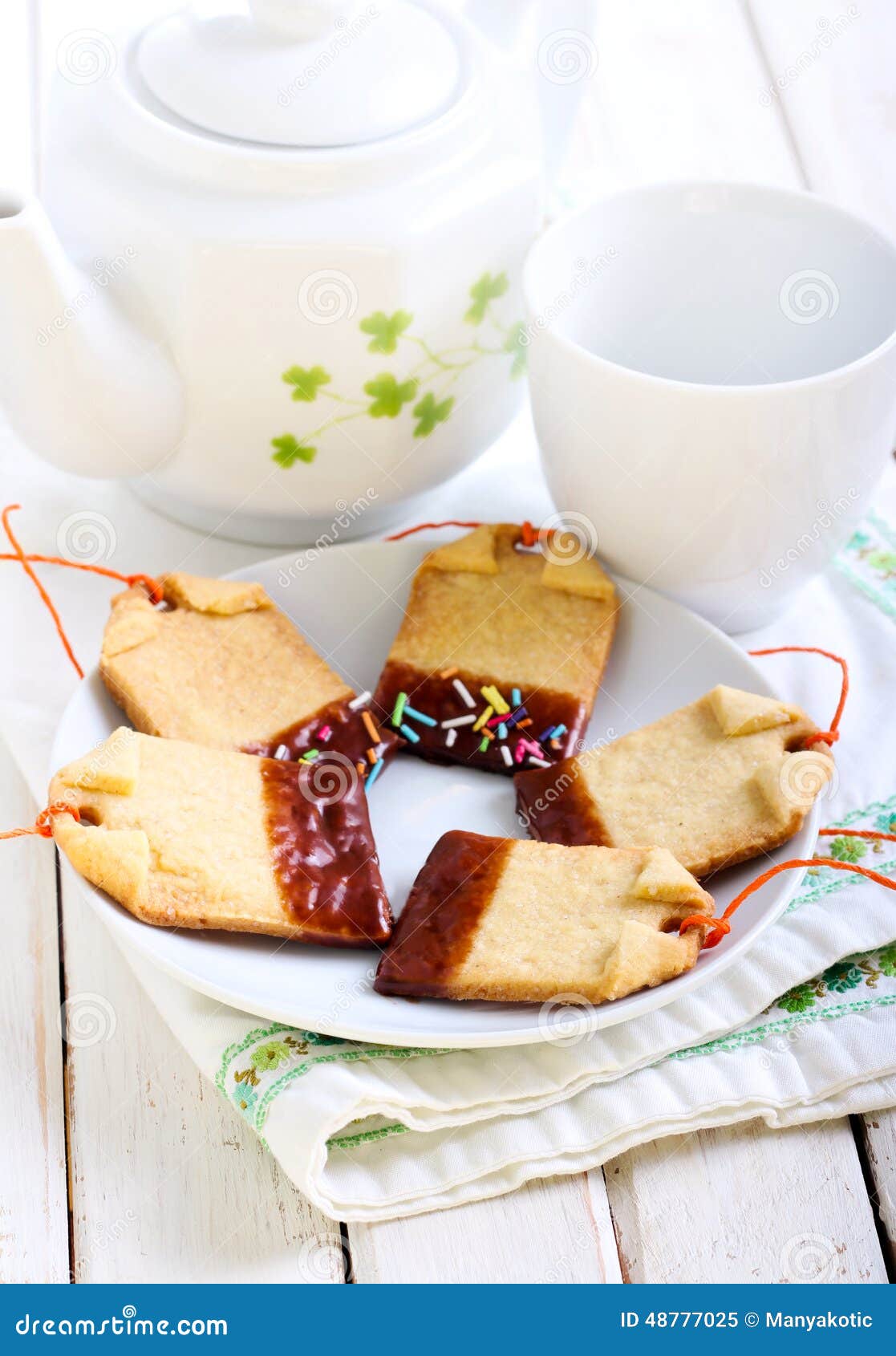 Homemade Shortbread Biscuits Stock Image - Image of treat, baked: 48777025