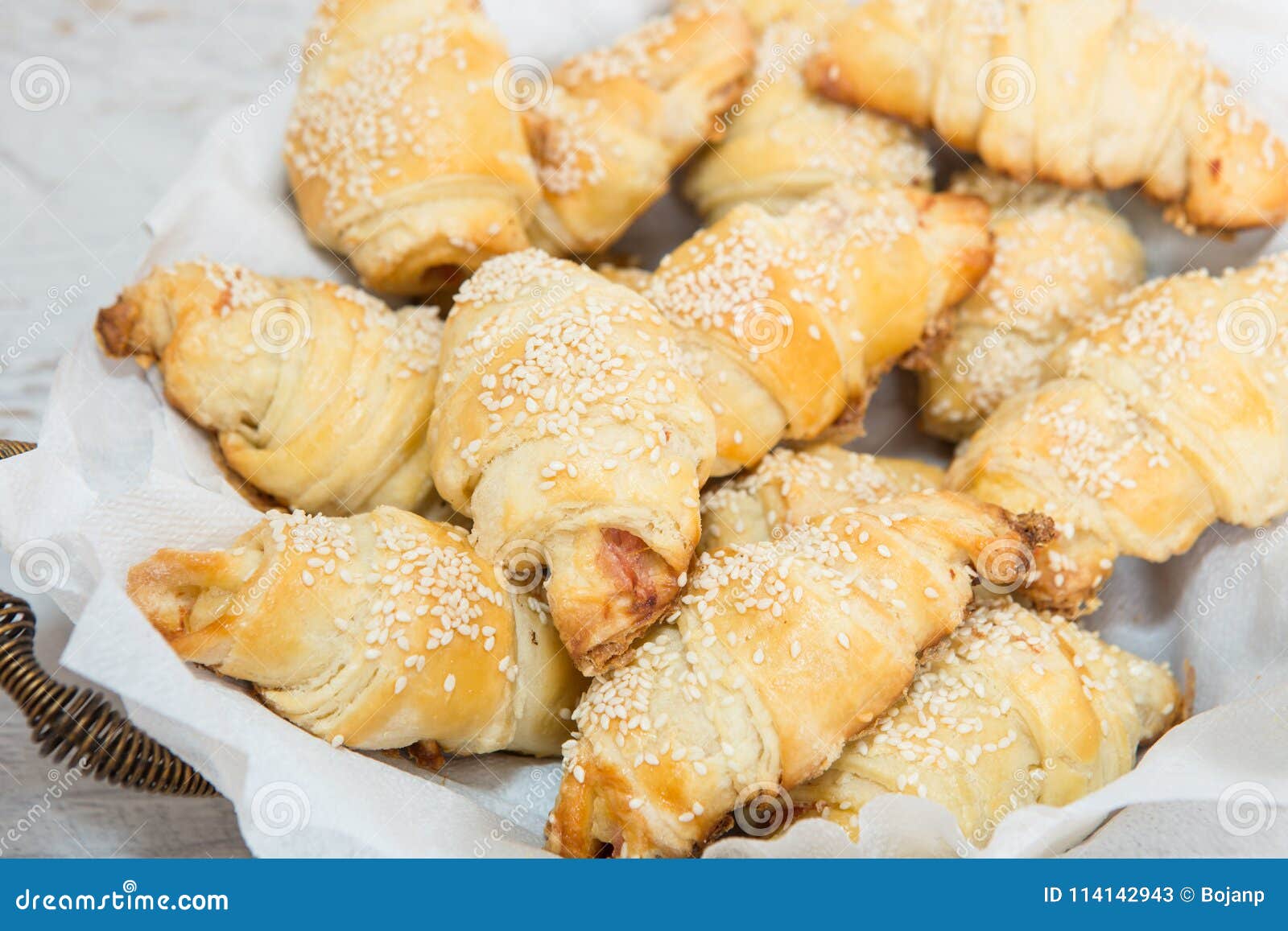 Small bread like snacks stock image. Image of fast, flour - 114142943