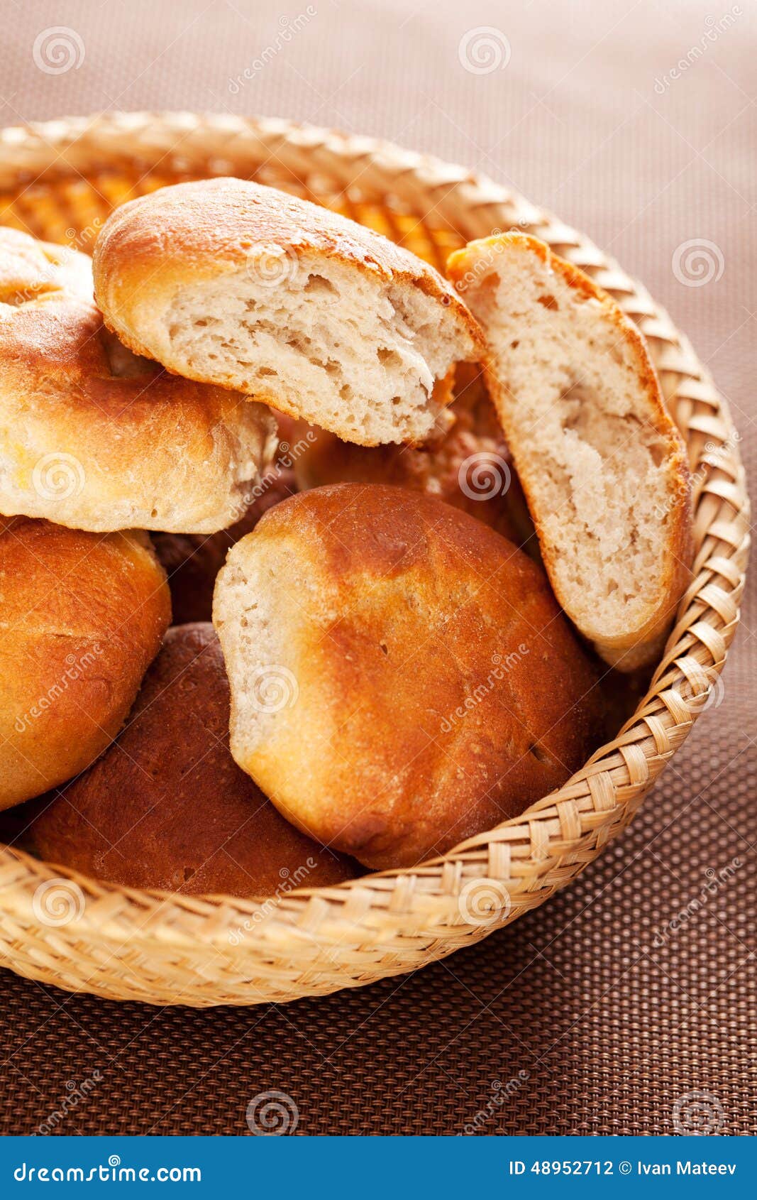 Homemade small breads stock photo. Image of group, plant - 48952712