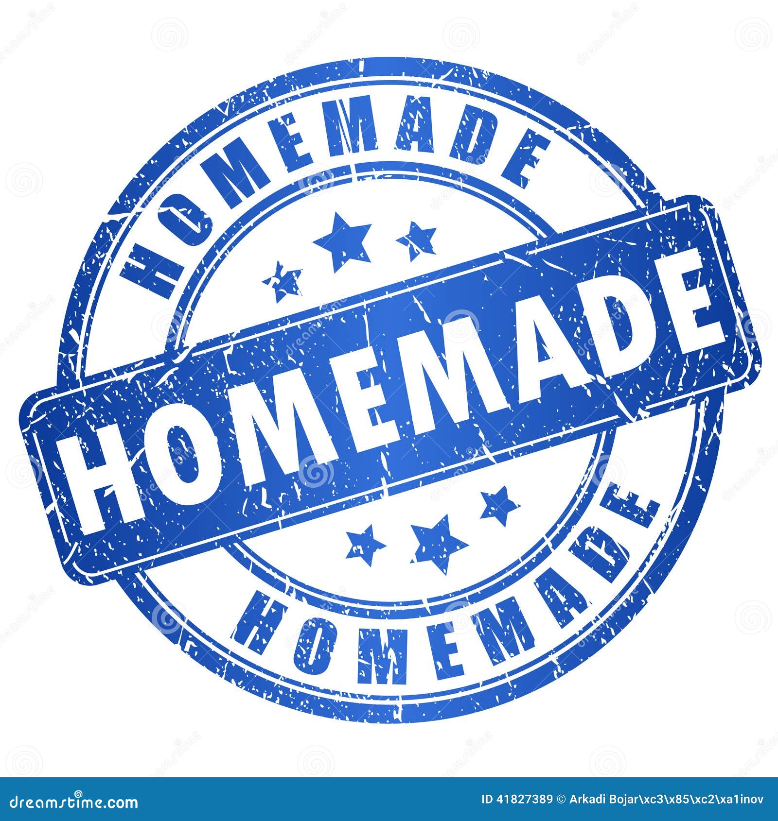 Homemade stamp stock vector. Illustration of artwork - 41827389