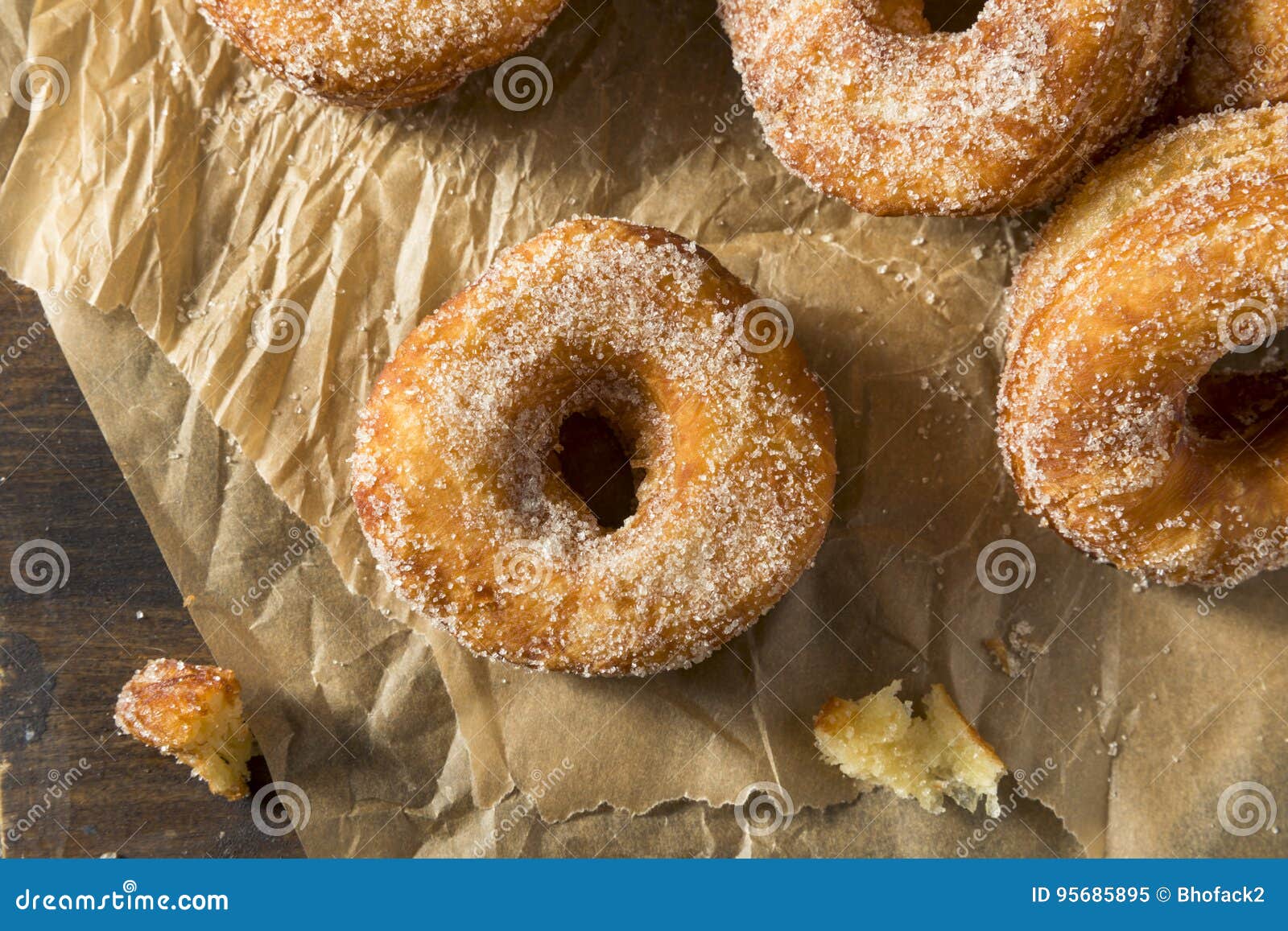 Homemade Sugary Cronut Donuts Stock Image - Image of original, homemade ...