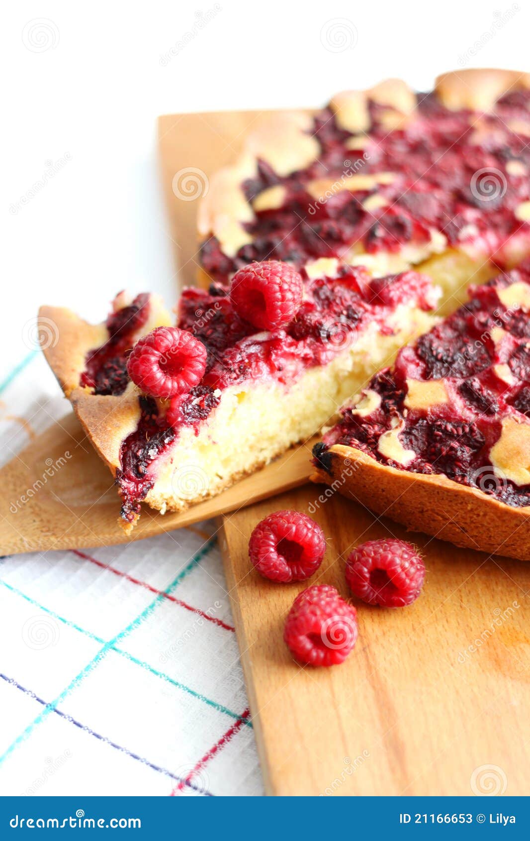 Homemade Sweet Raspberry Pie Stock Image - Image of pastry, nutrition ...