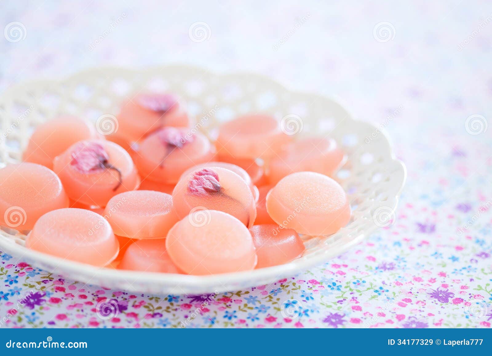Homemade sweets stock image. Image of flower, jelly, sweet - 34177329