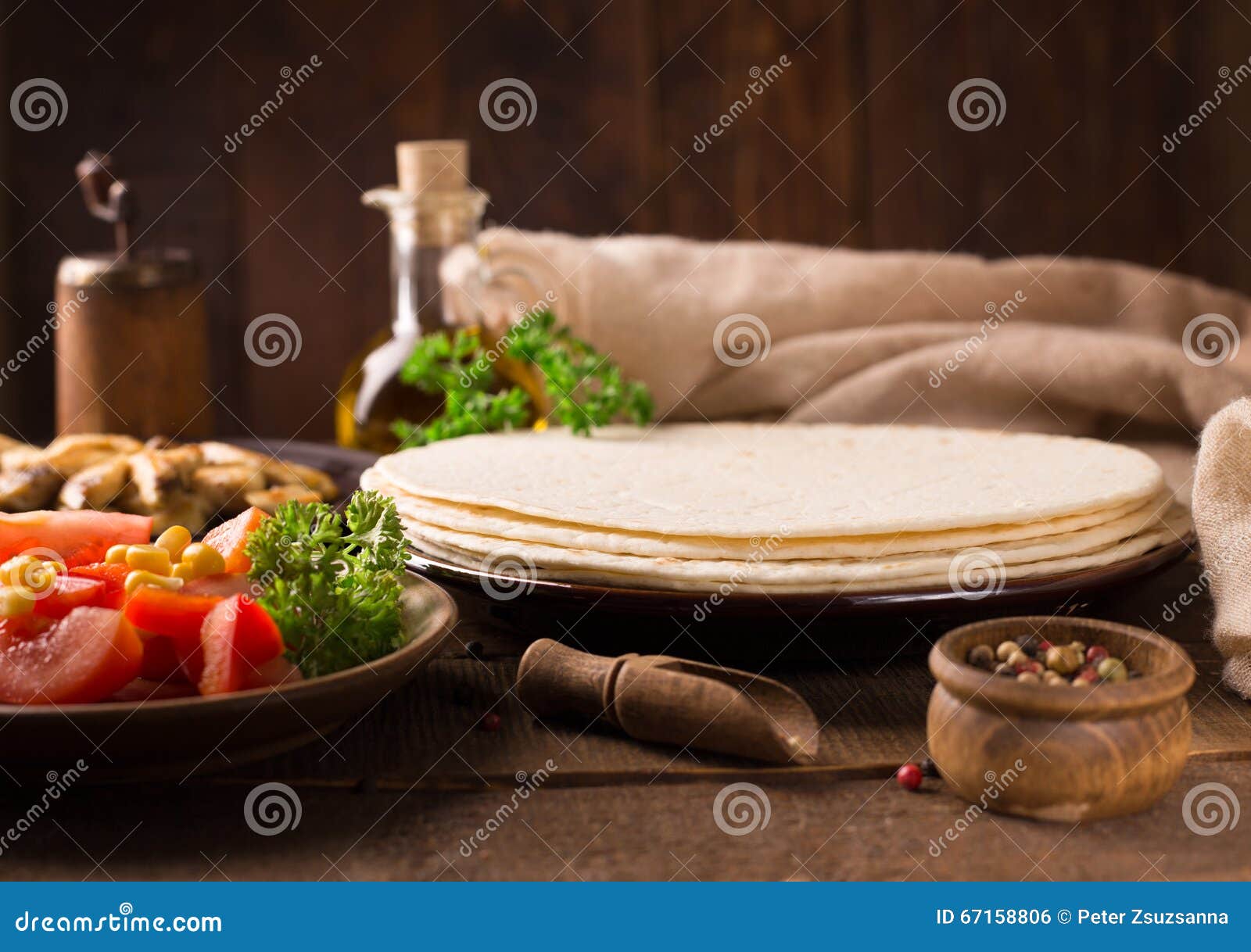 Homemade tortilla stock photo. Image of meal, corn, fresh - 67158806