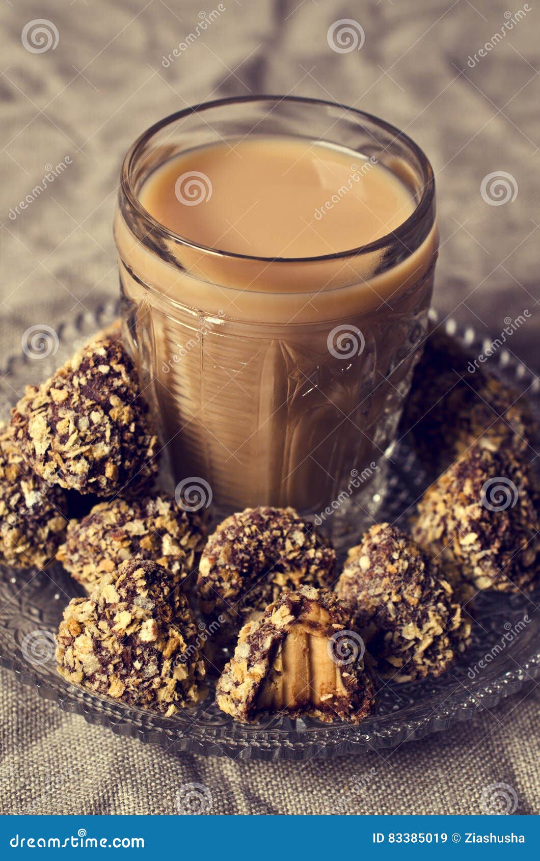 Homemade triangular candy stock image. Image of dark - 83385019