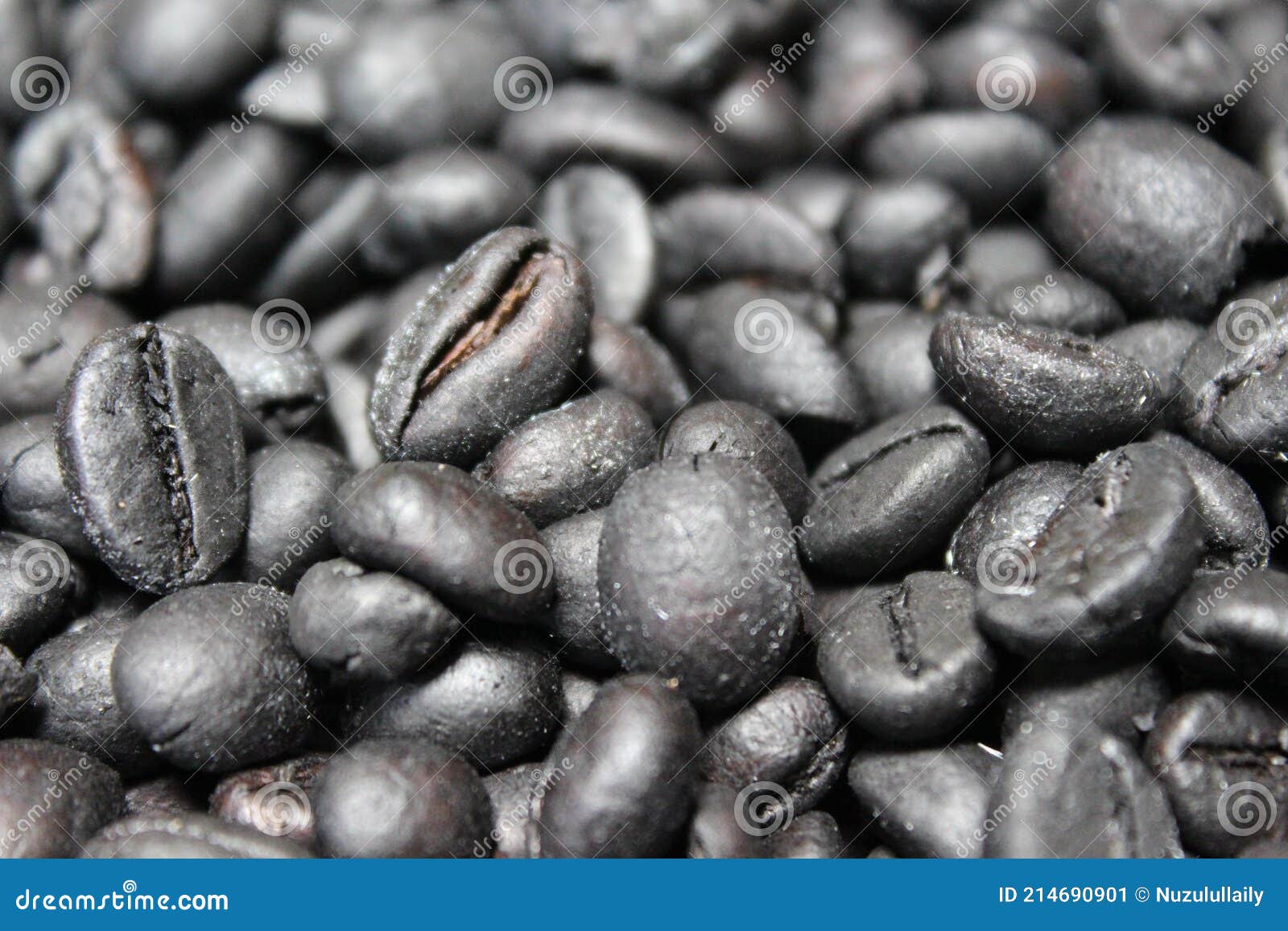 Homemade Well Roasted Coffee Beans Stock Image - Image of beans, style ...