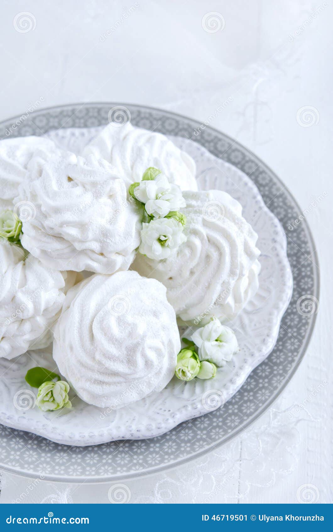 Homemade Zephyr, Russian Marshmallows Stock Image - Image of background ...