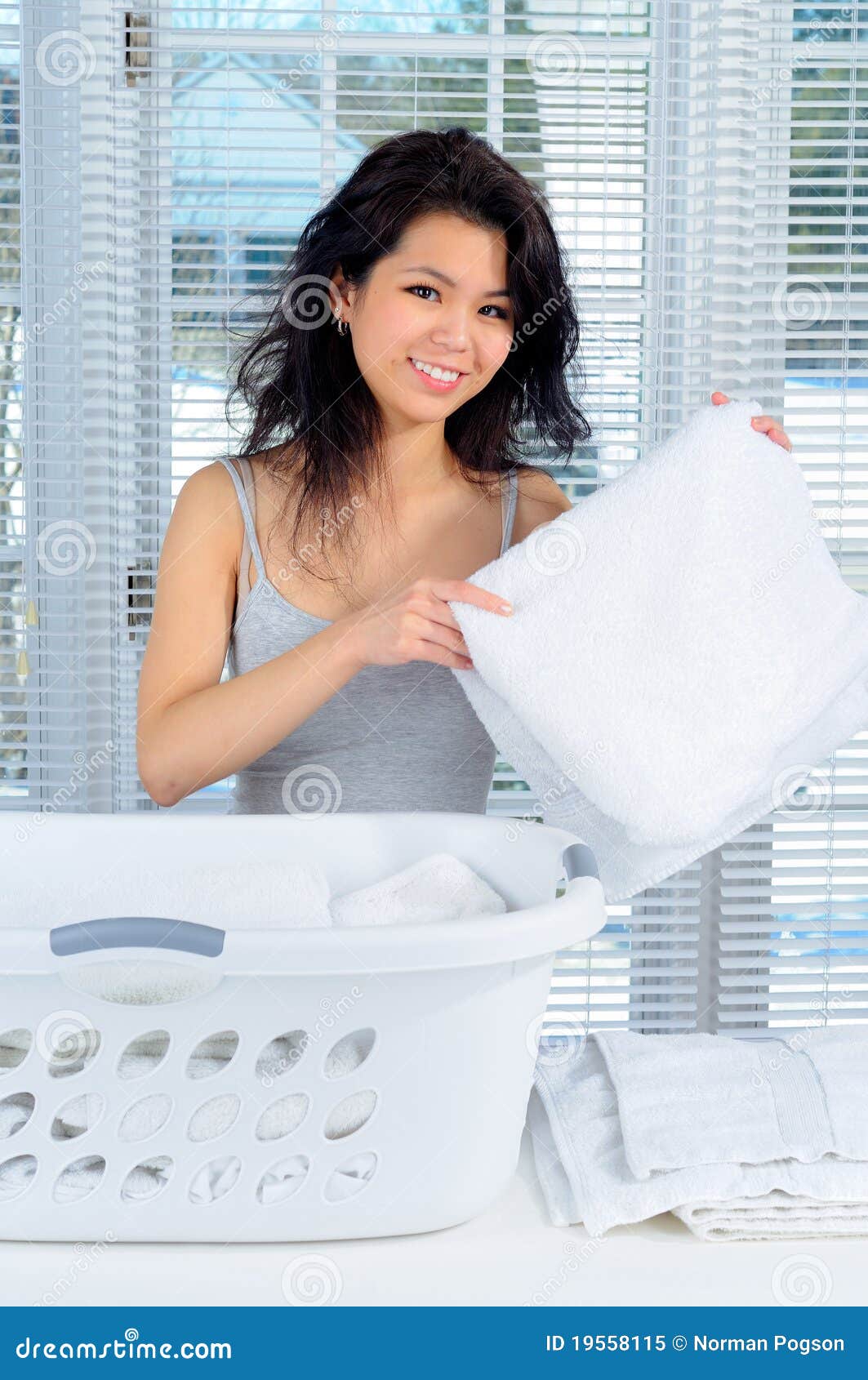 Homemaker stock image. Image of casual, chinese, tanktop - 19558115