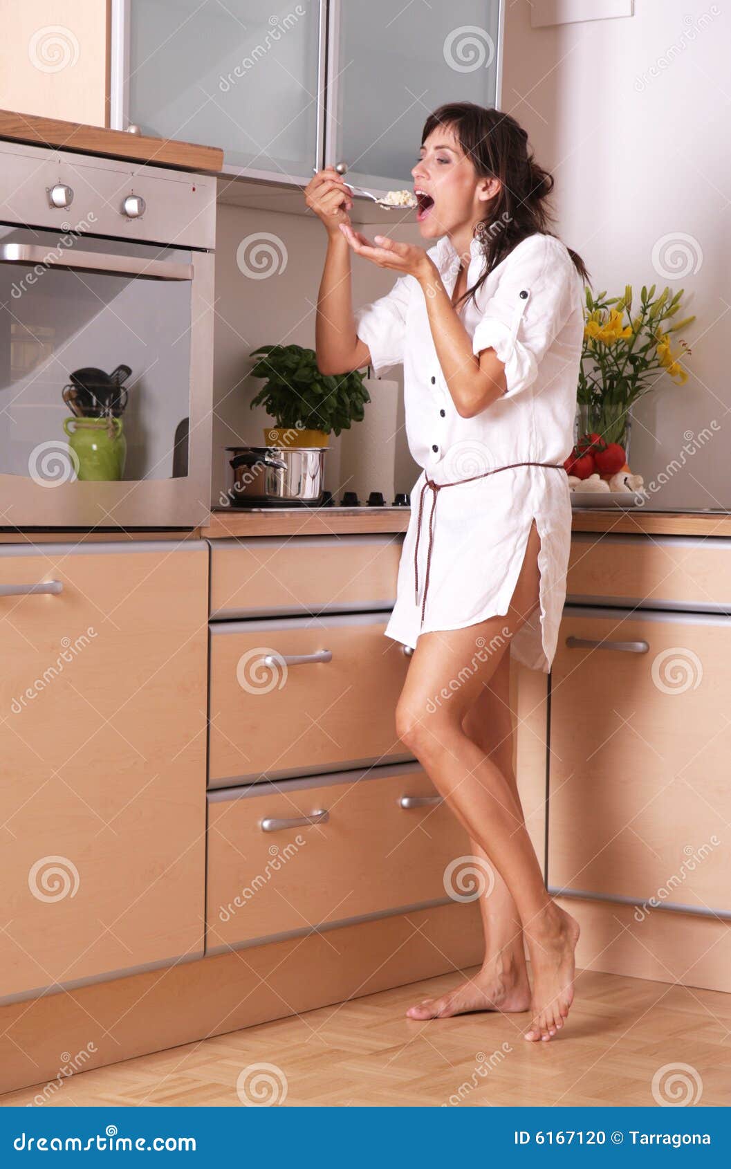 Homemaker kitchen stock photo. Image of cooking, meal - 6167120