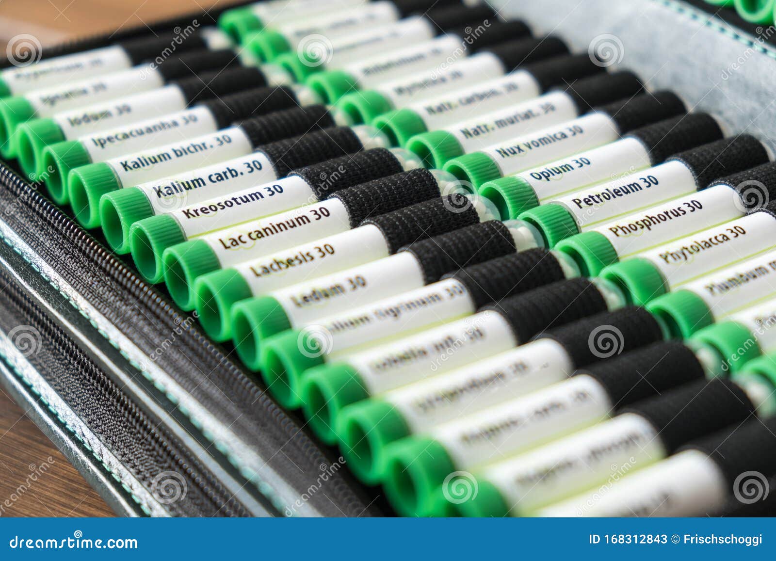 Homeopathic First Aid Kit, Closeup Stock Image - Image of medication ...