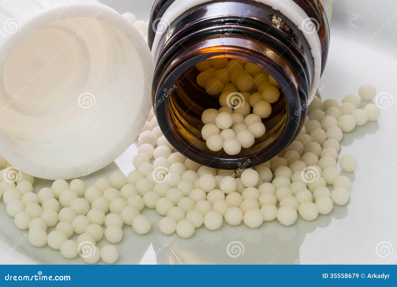 Homeopathic pellets stock image. Image of sugar, large - 35558679