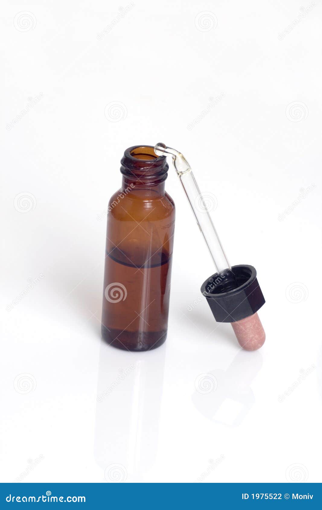 Homeopathy Bottle and Pipette Stock Photo - Image of natural, brown ...