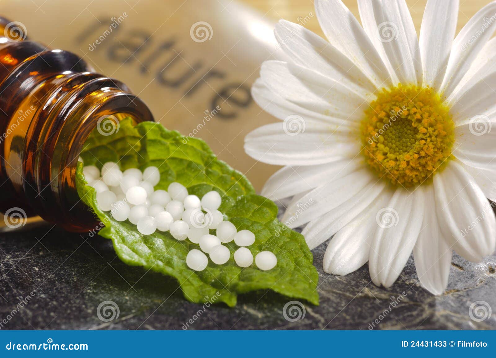 Homeopathy with globules stock image. Image of alternative - 24431433