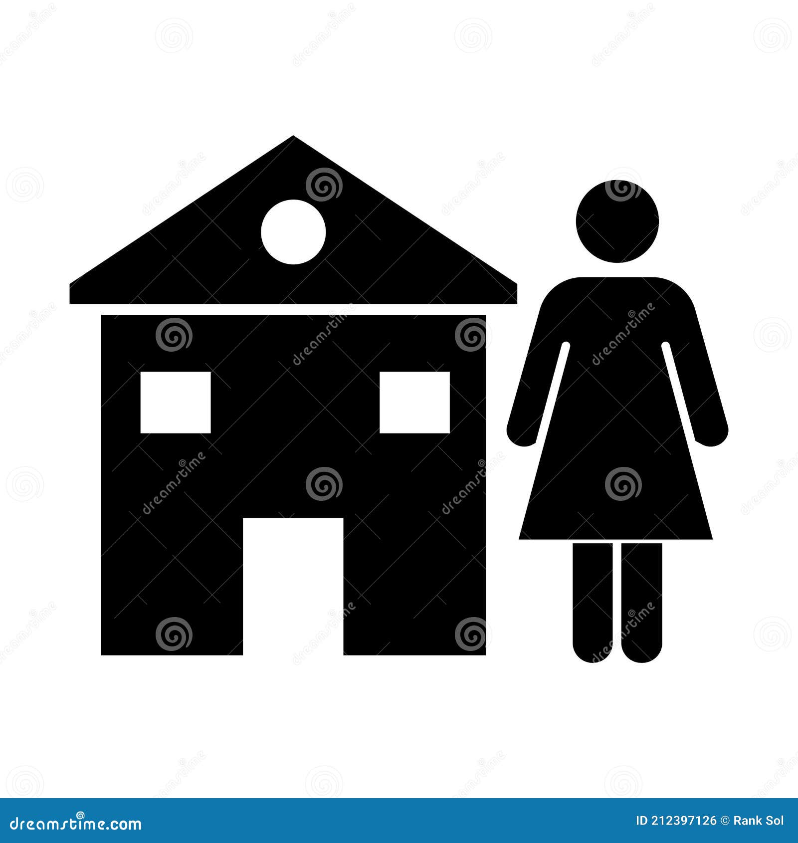 Homeowner Isolated Vector Icon Which Can Easily Modify or Edit Stock ...