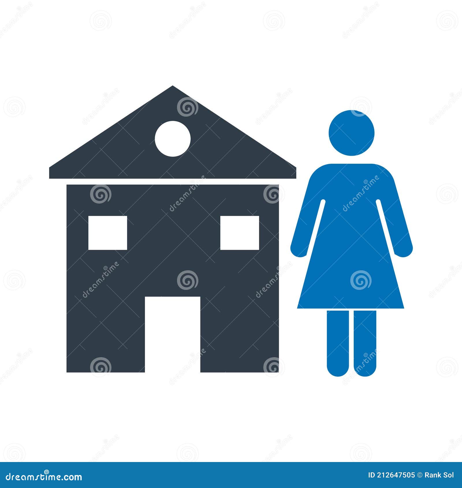 Homeowner Isolated Vector Icon Which Can Easily Modify or Edit Stock ...