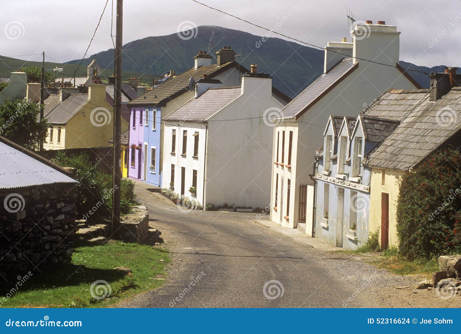 Homes In Eyeries Village West Cork Ireland Editorial Stock Image