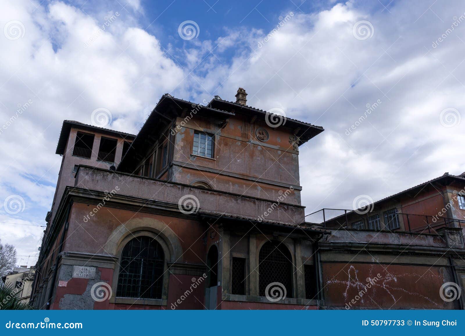 Homes and Office Buildings in Rome Stock Image - Image of italian ...