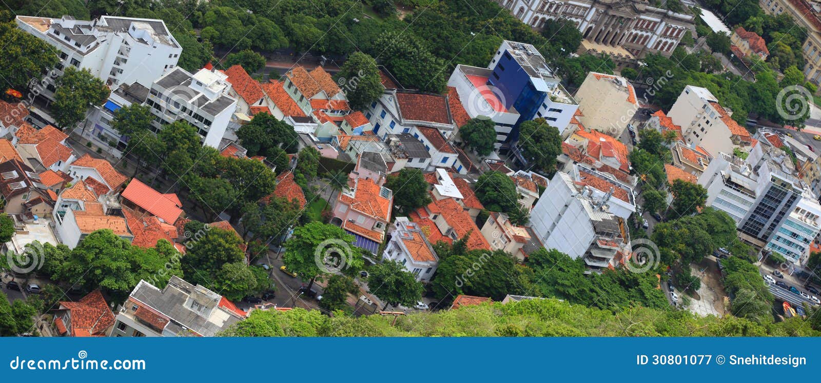 Homes in Rio stock image. Image of landscape, america - 30801077