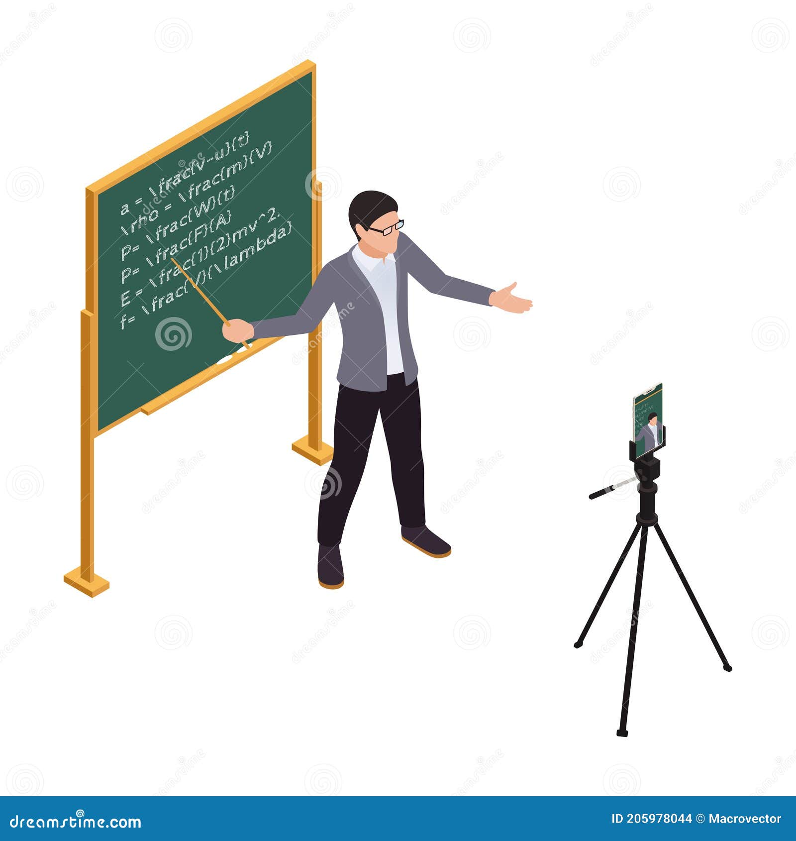 Homeschooling Vector Illustration Stock Vector - Illustration of house ...