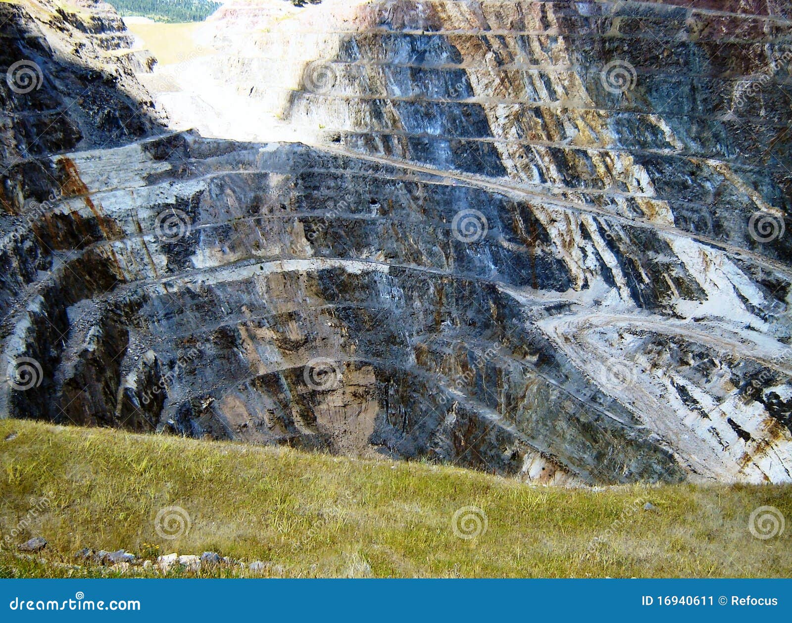 Homestake Mine Lead South Dakota Stock Image - Image of homestake, rock ...