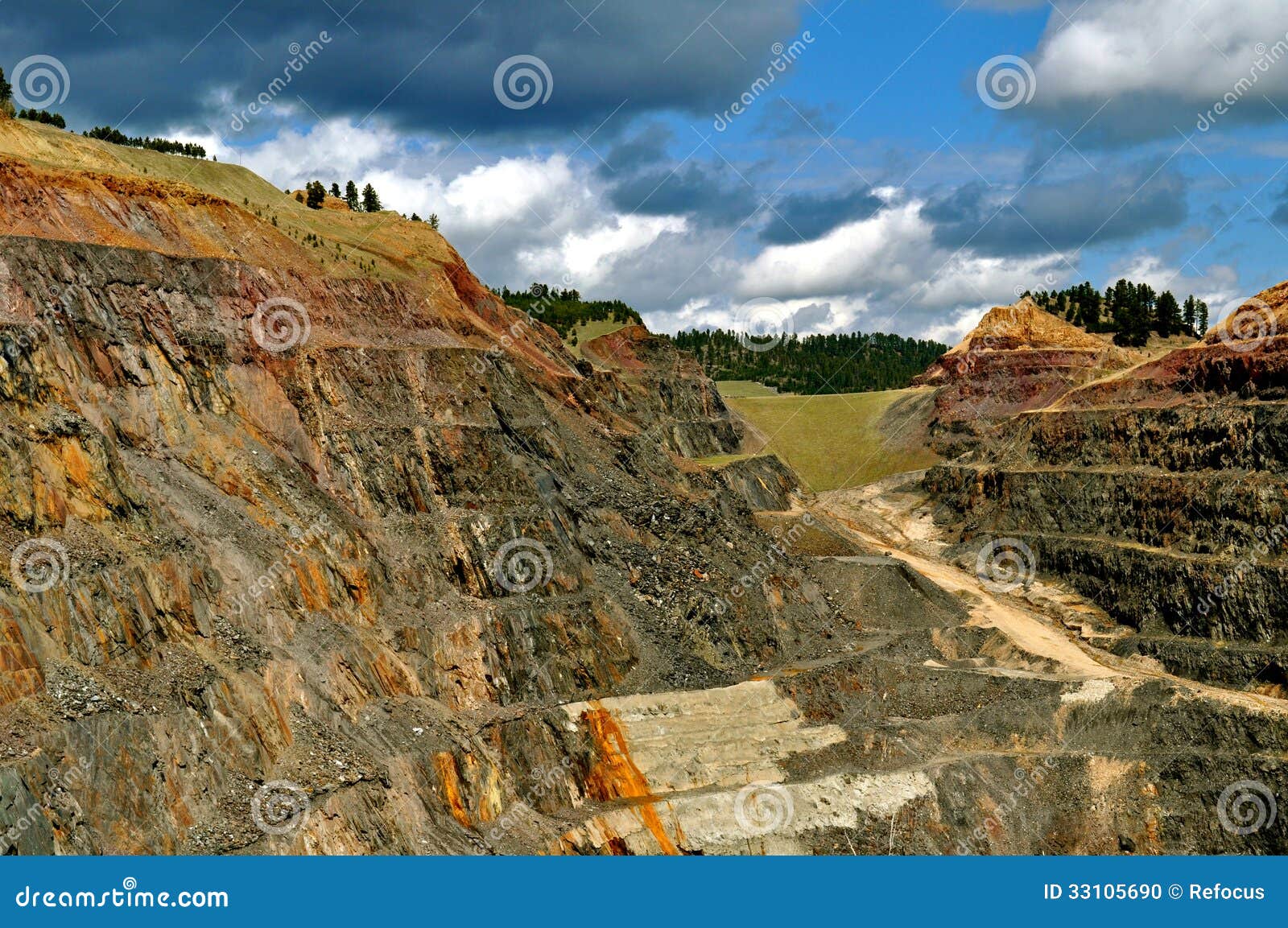 Homestake Mine Lead South Dakota Stock Photo - Image of homestake ...