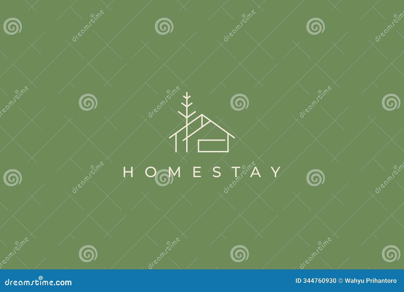 Homestay Icon. Hotel Icon Vector. House Icon Simple. | CartoonDealer ...