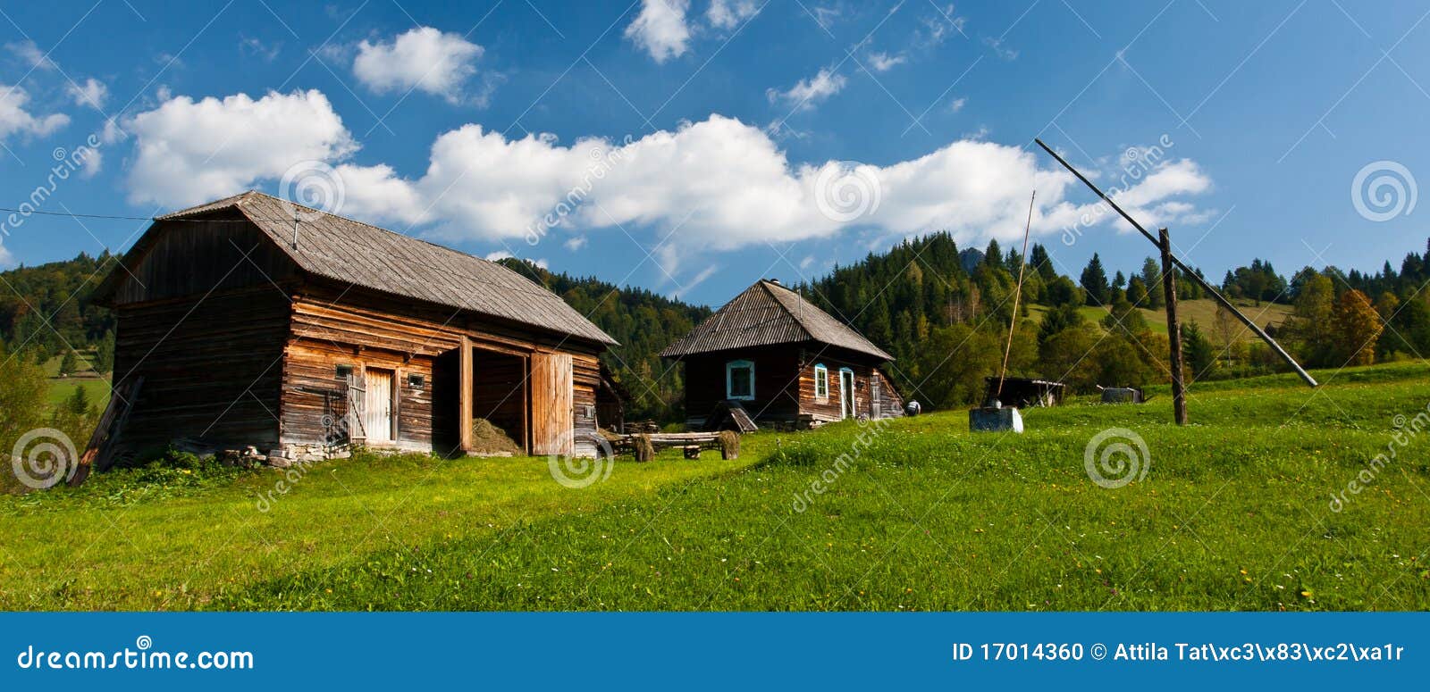 Homestead stock photo. Image of wood, homestead, barn - 17014360