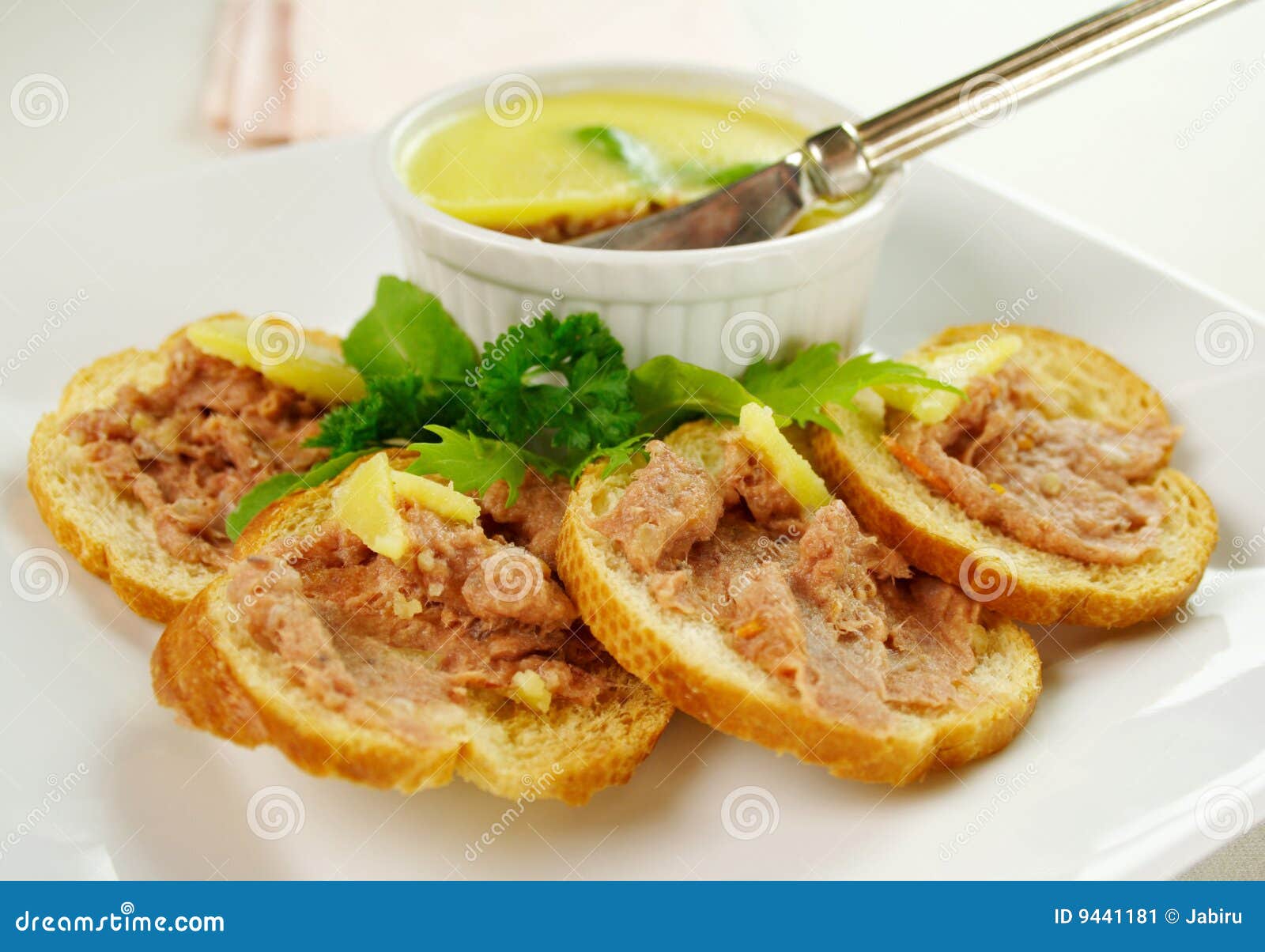 Homestyle Country Pate stock image. Image of fresh, garnish - 9441181