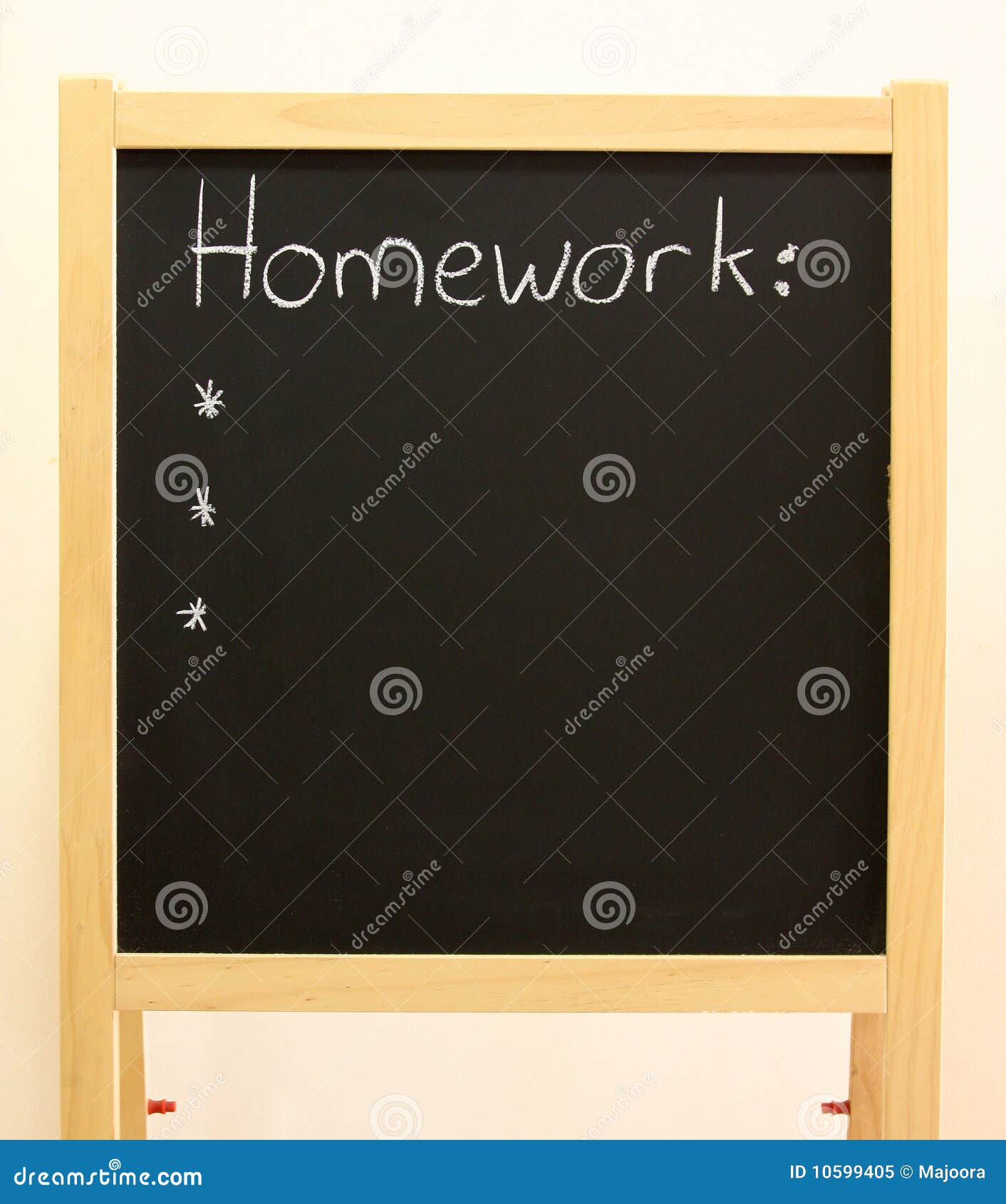 Homework stock image. Image of blackboard, homework, chalk - 10599405