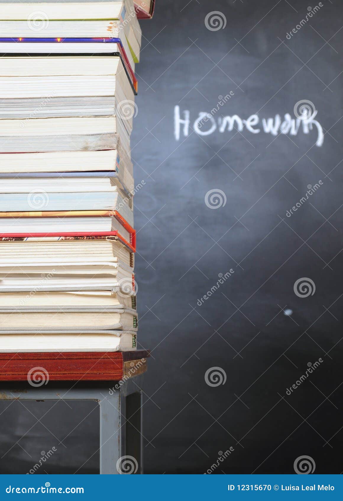 Homework stock photo. Image of black, education, classroom - 12315670