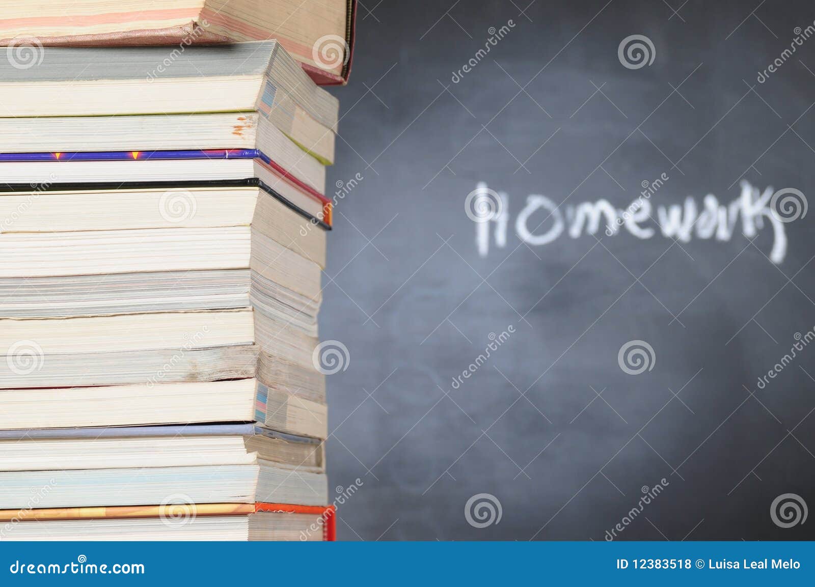 Homework stock photo. Image of knowledge, background - 12383518