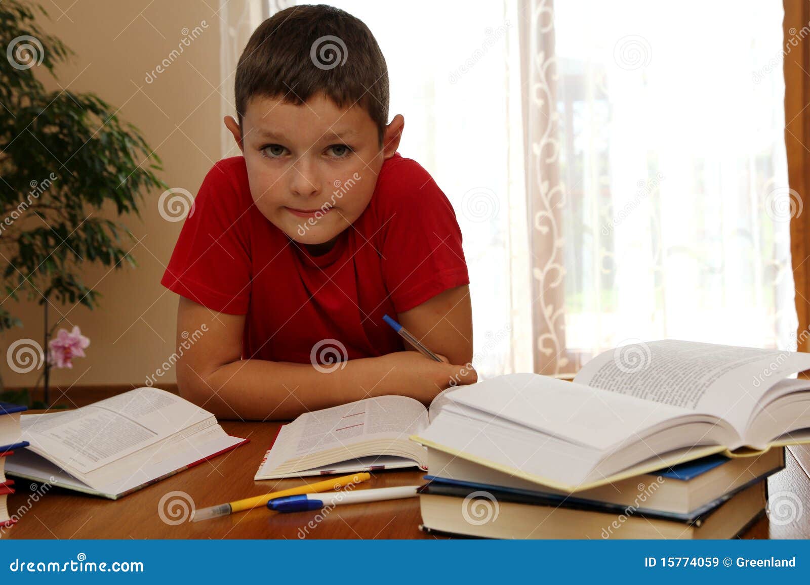 Homework Royalty-Free Stock Photography | CartoonDealer.com #15774059