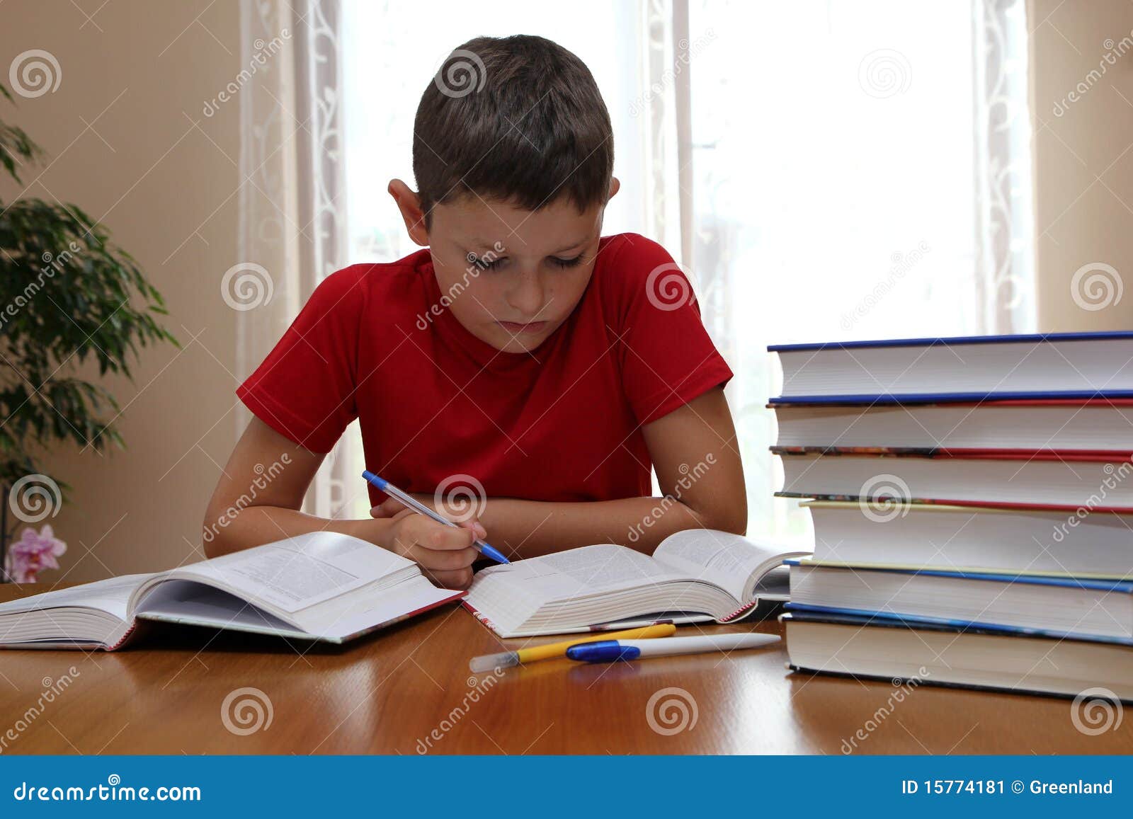 Homework stock image. Image of child, hand, books, people - 15774181
