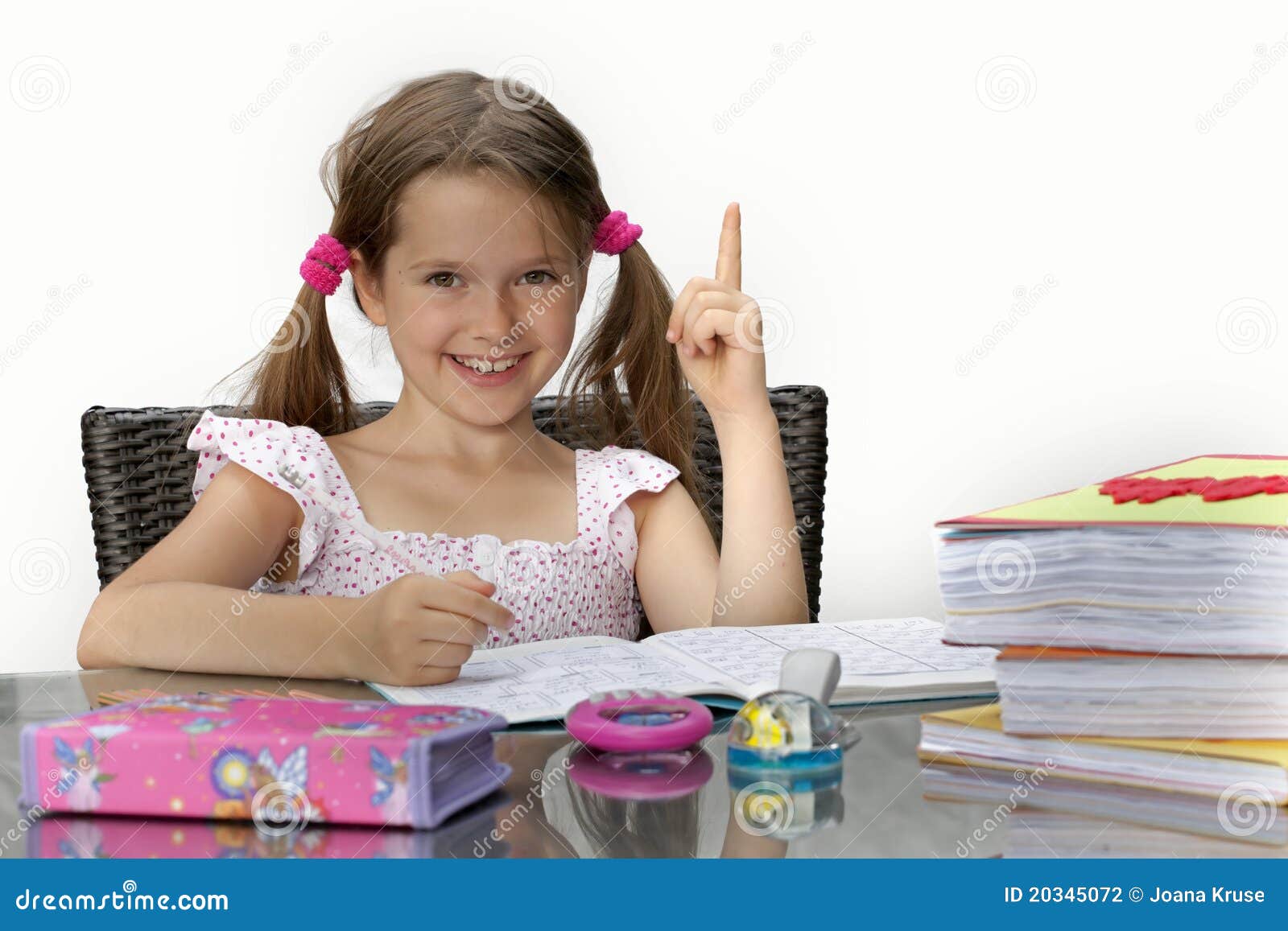 Homework stock photo. Image of primary, childhood, counting - 20345072