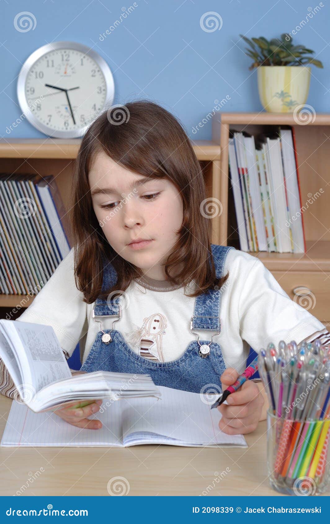 Homework stock image. Image of draw, generation, look - 2098339