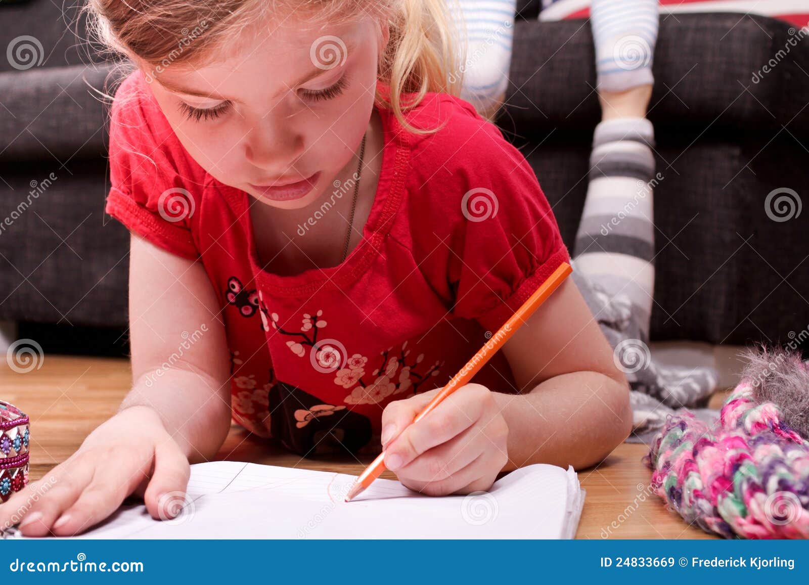 Homework stock image. Image of schoolwork, concentrated - 24833669