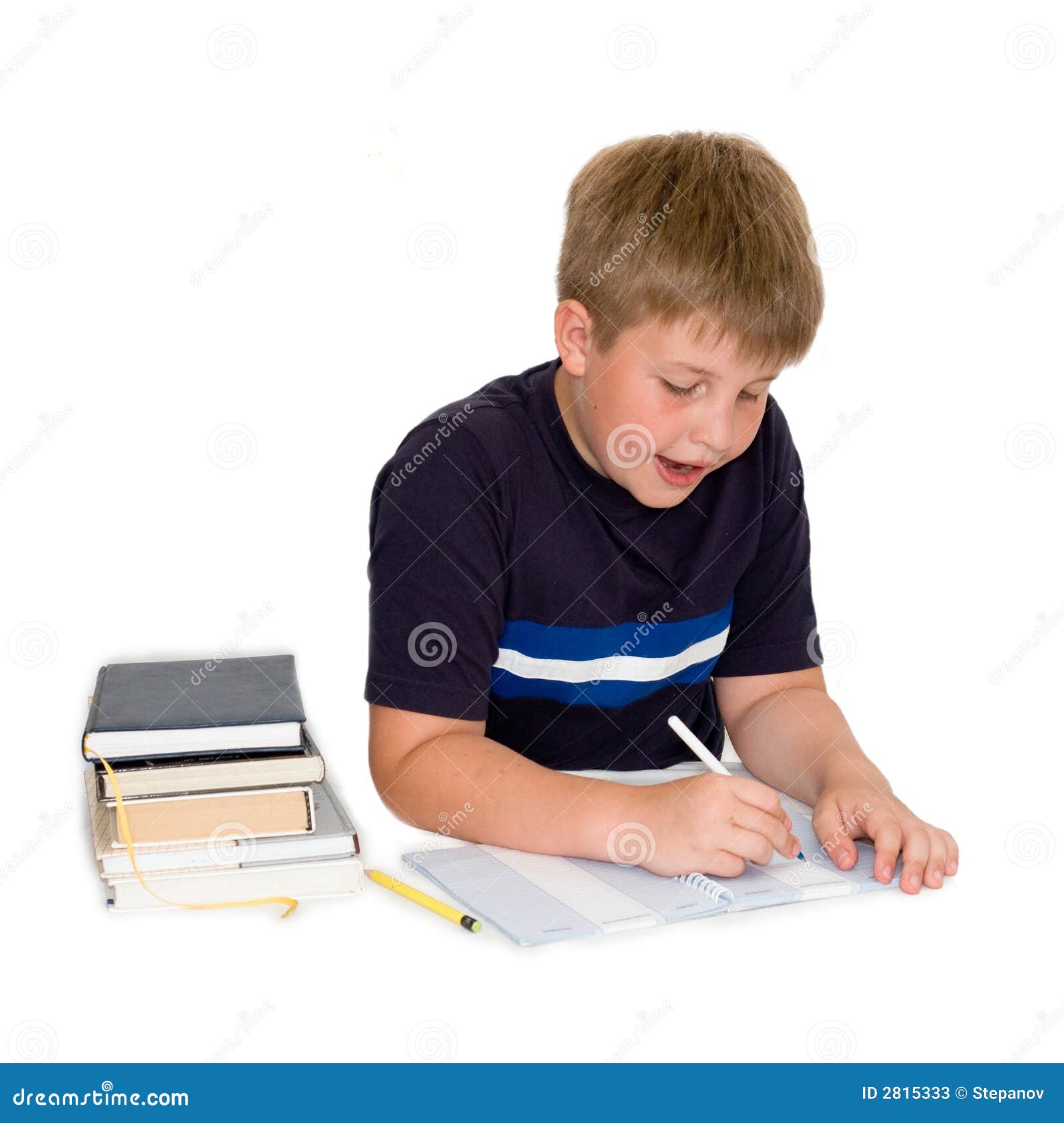 Homework stock image. Image of home, people, human, sitting - 2815333