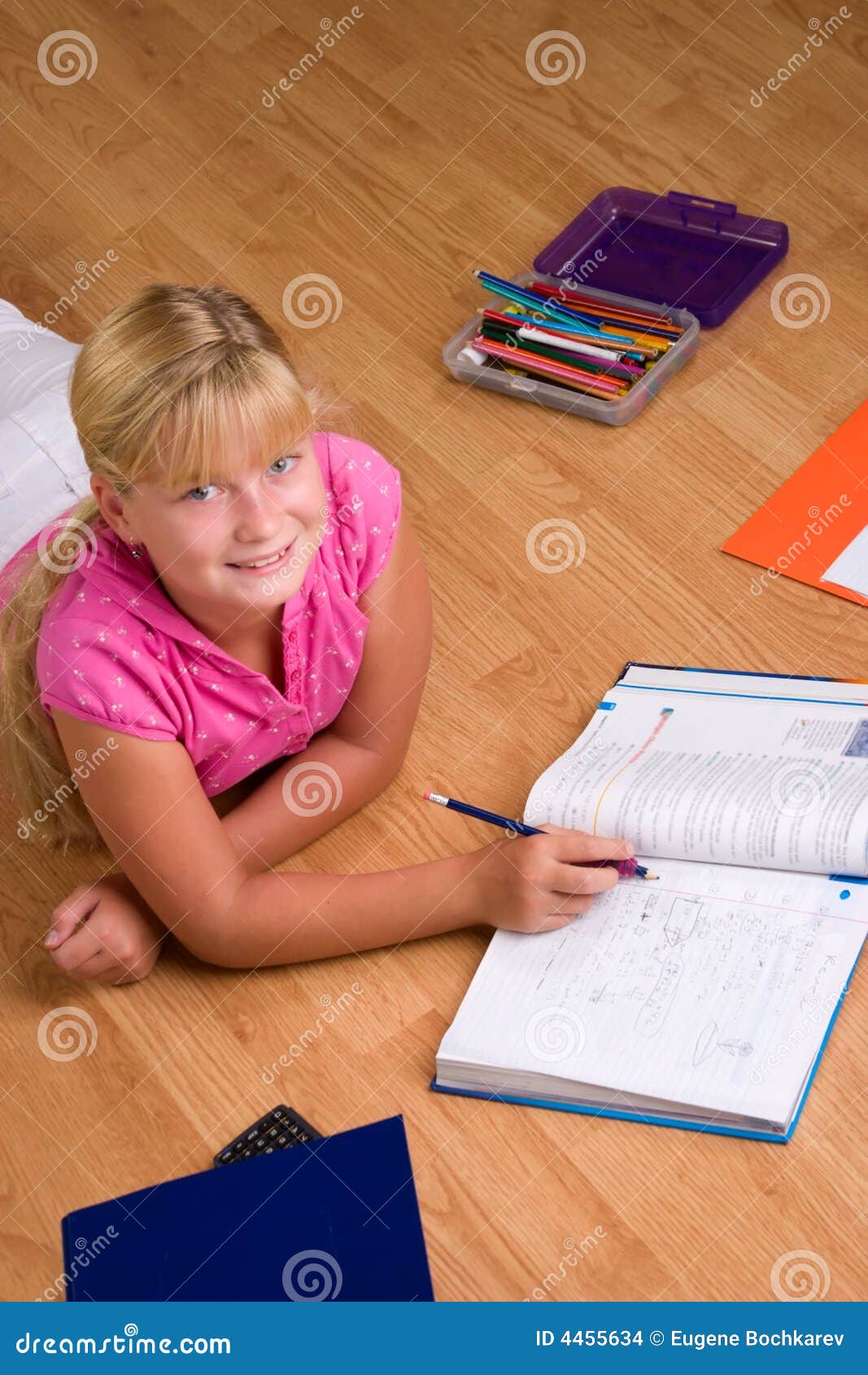 Homework stock photo. Image of education, books, kids - 4455634