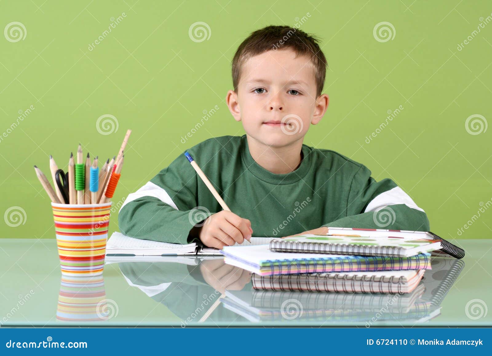 Homework stock photo. Image of elementary, studying, schoolboy - 6724110