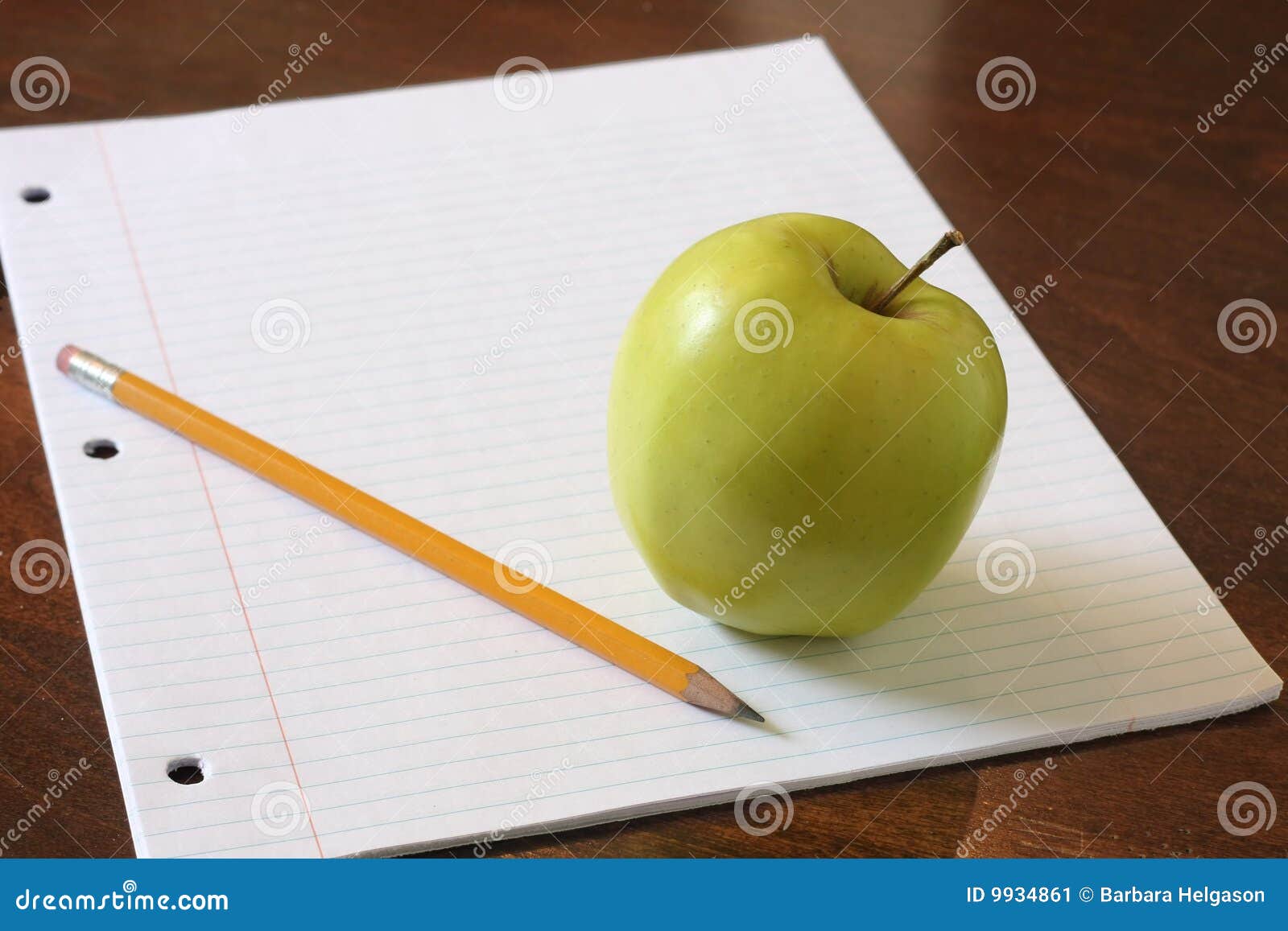 Homework stock image. Image of paper, supplies, lined - 9934861