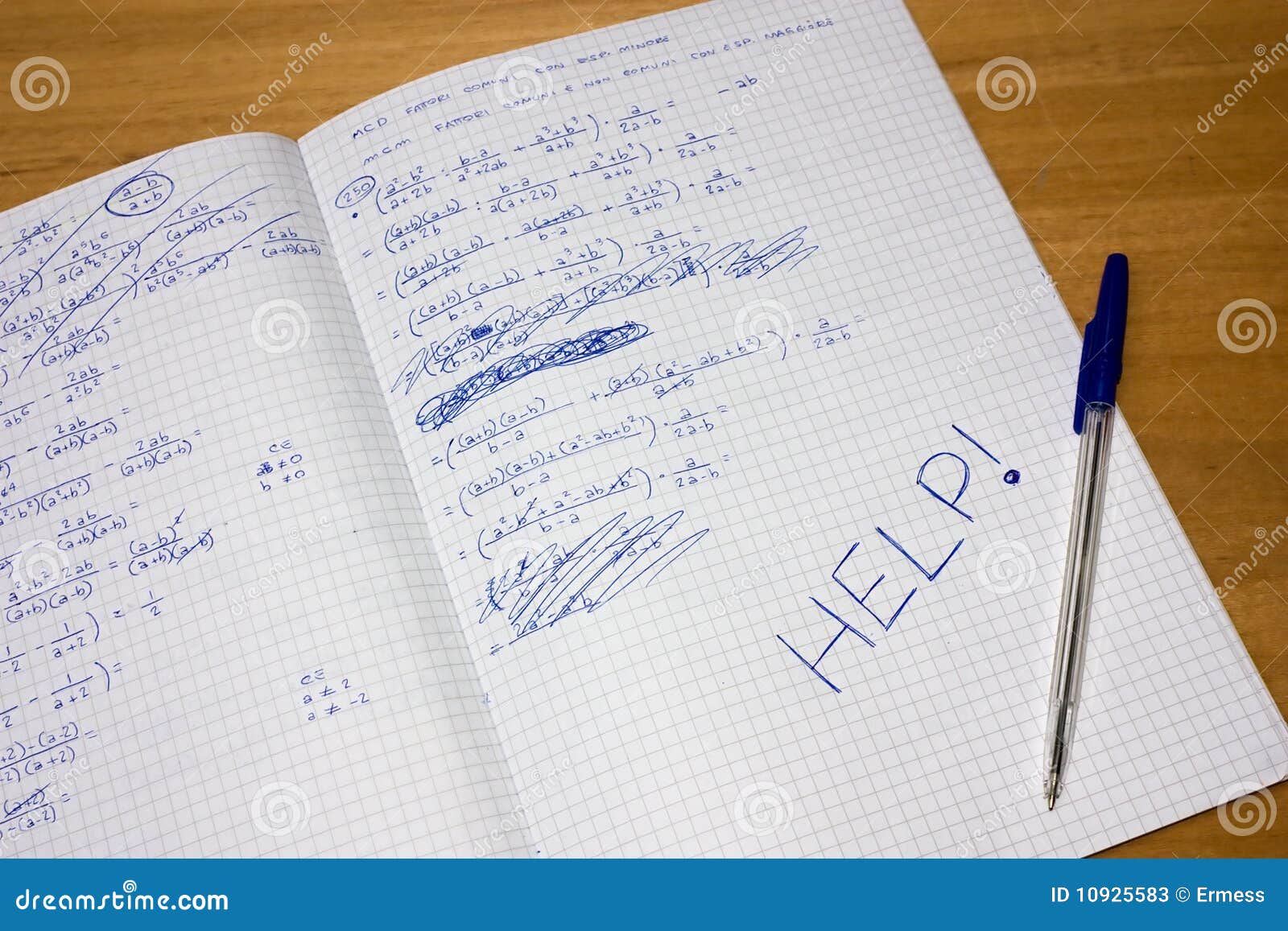 Homework difficult stock image. Image of copy, geometry - 10925583