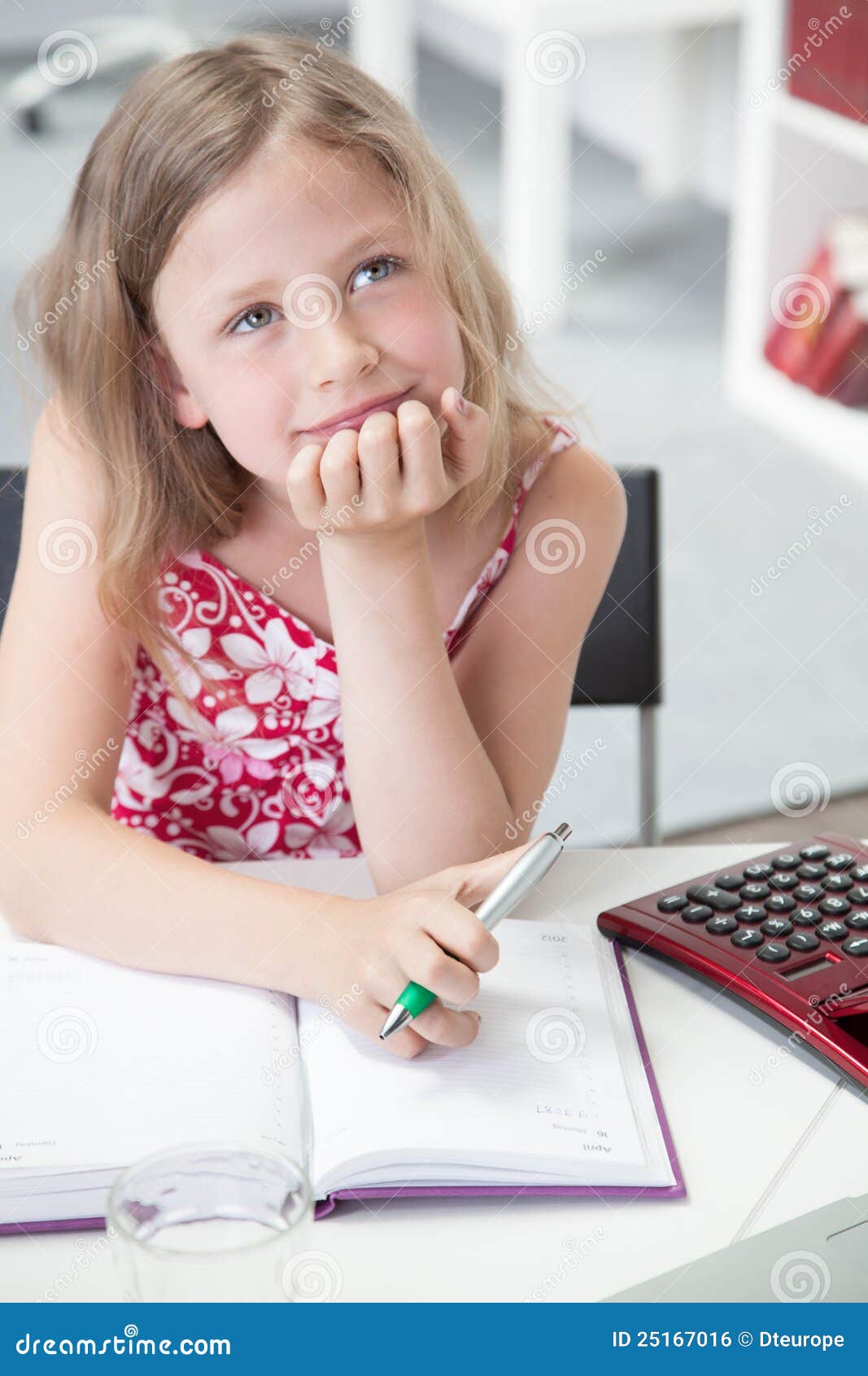 Homework done. stock photo. Image of calendar, organizer - 25167016