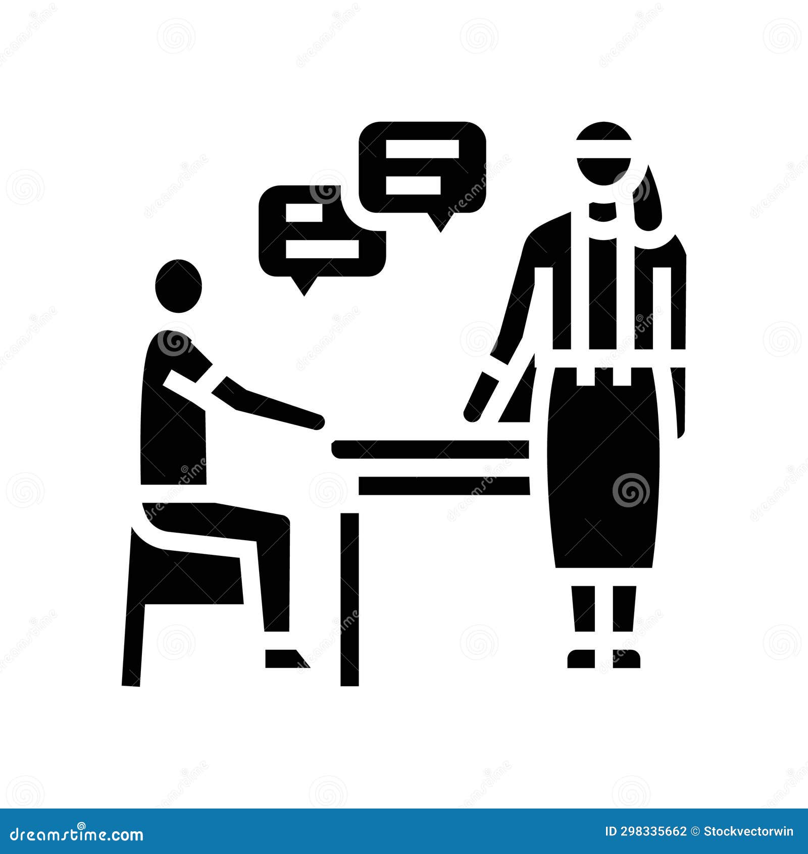 Homework Help Primary School Glyph Icon Vector Illustration Stock ...