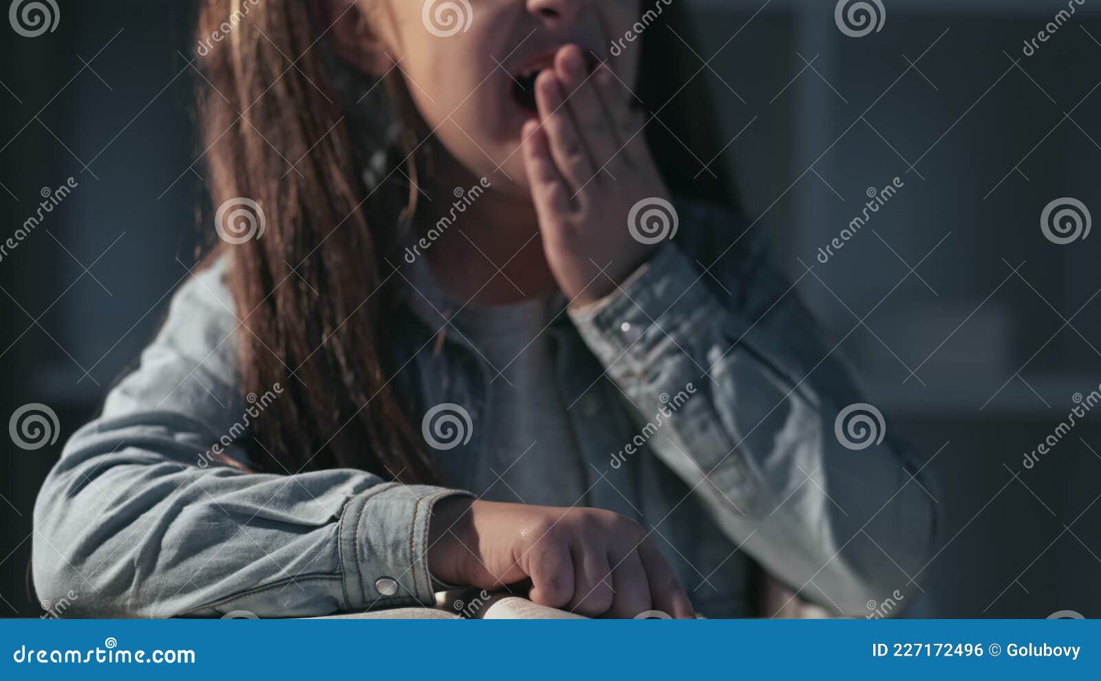 Homework Overload Girl Studying at Night Stock Footage - Video of girl ...