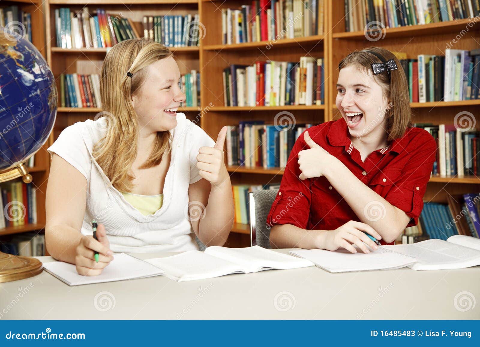 Homework Success stock image. Image of girls, real, person - 16485483