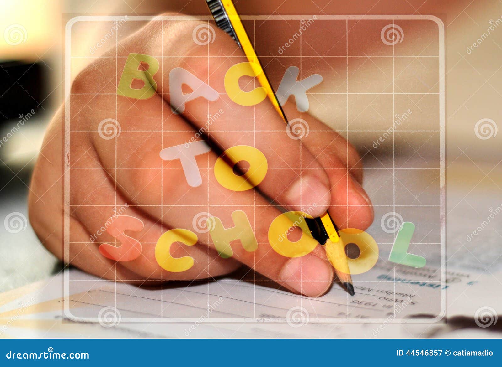 Homework time stock image. Image of childhood, time, task - 44546857