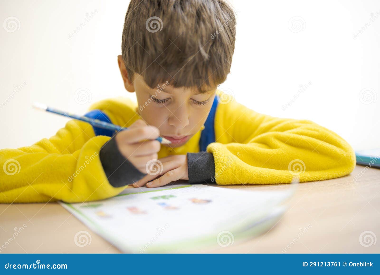 Homework Time stock image. Image of notebook, learning - 291213761