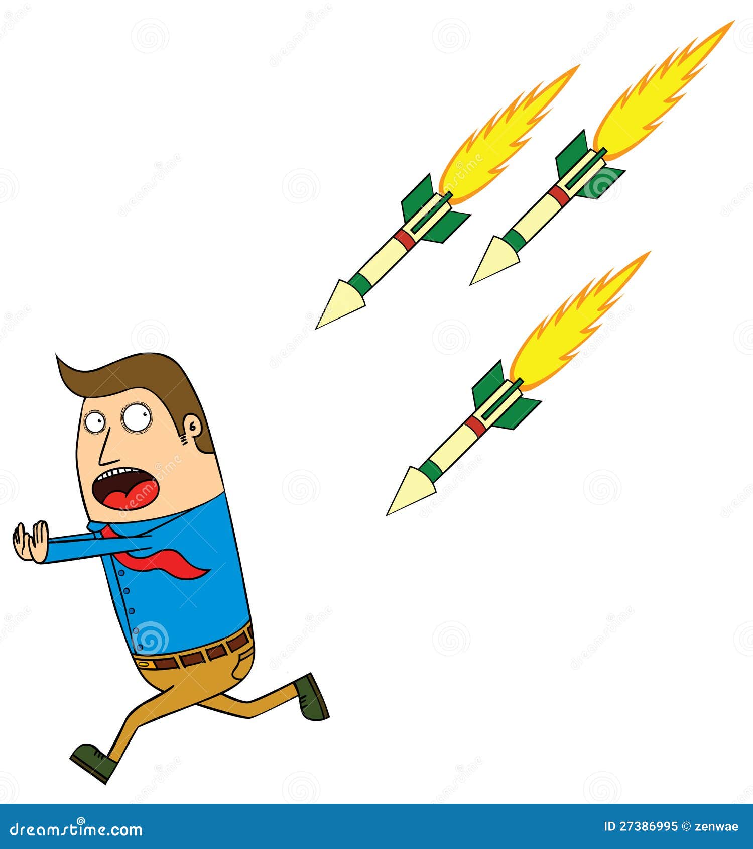 Homing missile attack stock vector. Illustration of exercising - 27386995
